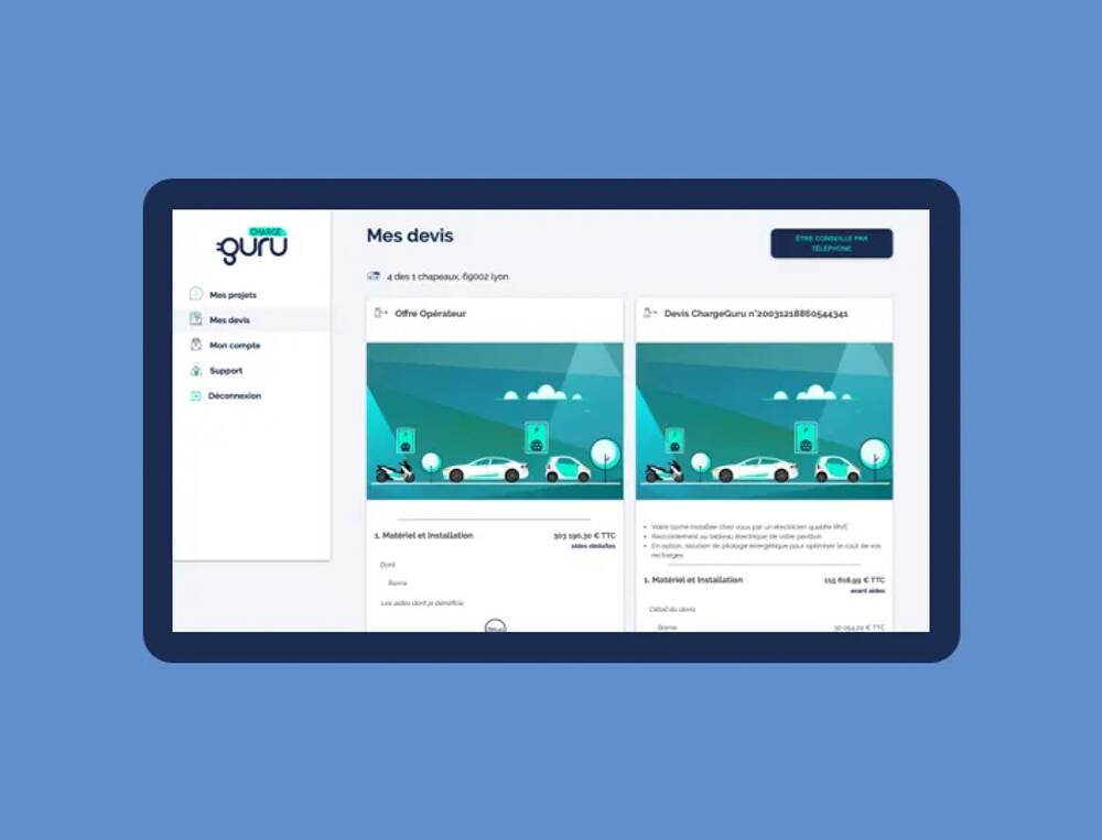 ChargeGuru : la markeplace pour l'installation de bornes électriques